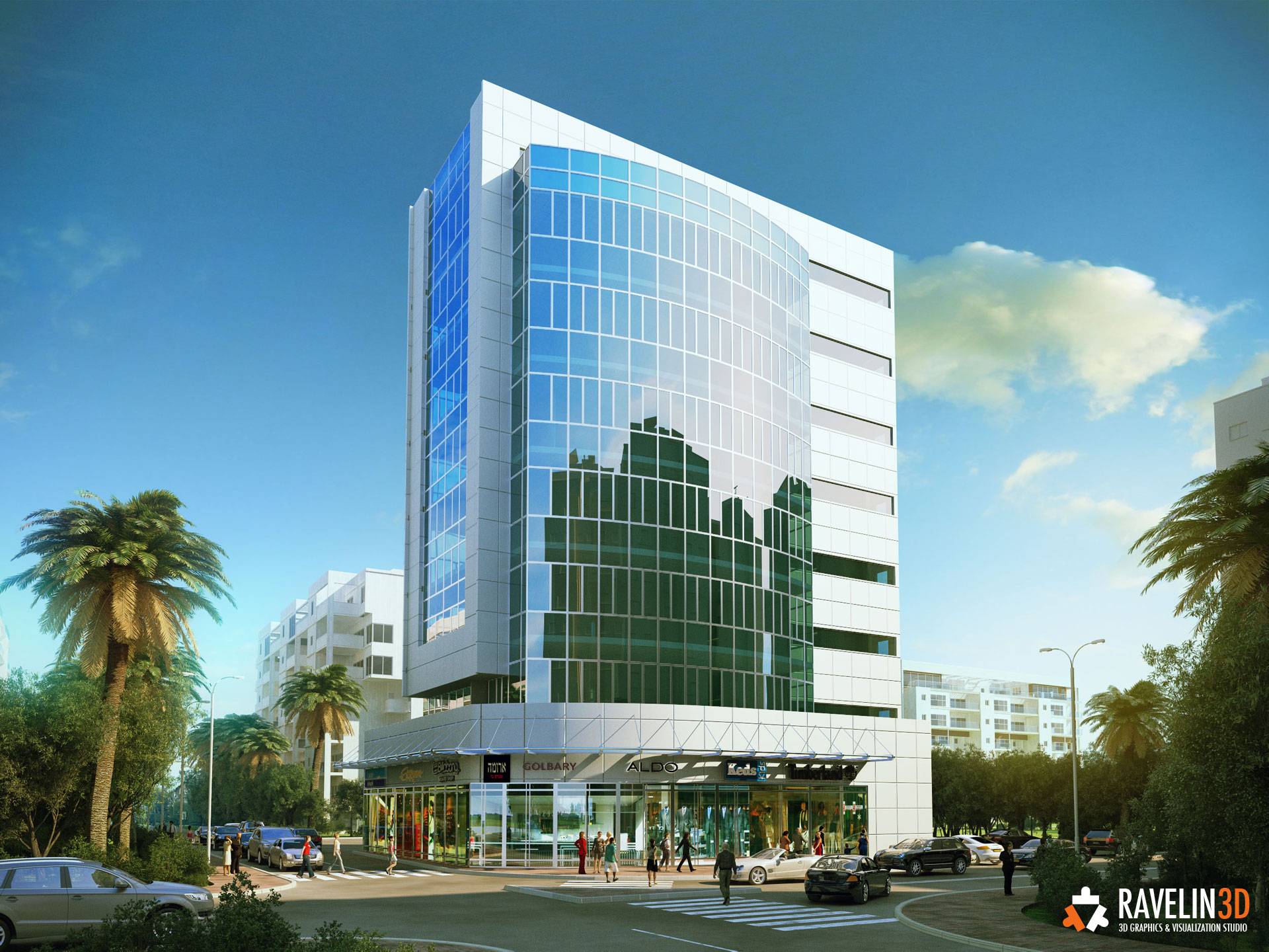 Ravelin - Midgal Trade and Office Centers